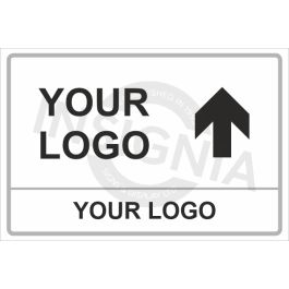 Buy Right Hand Straight Arrow Arrow Logo Sign | Insignia Signs Ireland