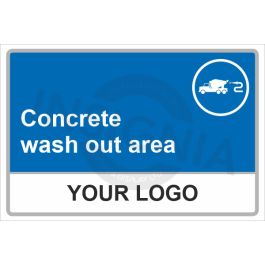 Buy Concrete Wash Out Area Sign | Insignia Signs Ireland