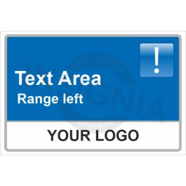 Buy Custom Sign (Please Specify Text and Icon) | Insignia Signs Ireland