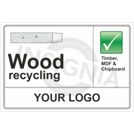Buy Wood Recycling Sign | Insignia Signs Ireland