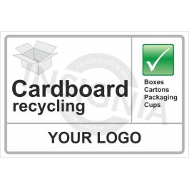 Buy Cardboard Recycling Sign | Insignia Signs Ireland