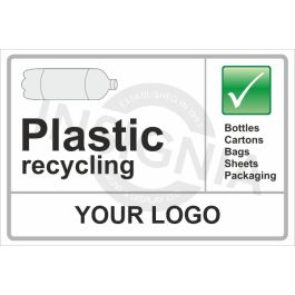 Buy Plastic Recycling Sign | Insignia Signs Ireland