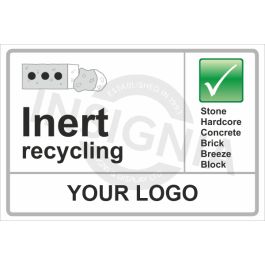 Buy Inert Recycling Sign | Insignia Signs Ireland