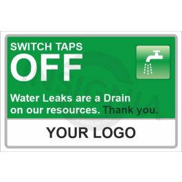 Buy Switch Taps Off Sign | Insignia Signs Ireland