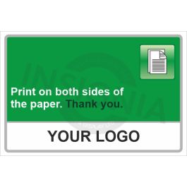 Buy Print On Both Sides Sign | Insignia Signs Ireland