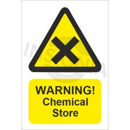 Buy Warning Chemical Store | Insignia Signs Ireland