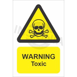Buy Warning Toxic | Insignia Signs Ireland