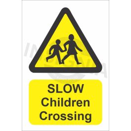 Buy Slow Children Crossing | Insignia Signs Ireland