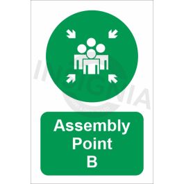 Buy Assembly Point B | Insignia Signs Ireland