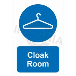 Buy Cloak Room | Insignia Signs Ireland