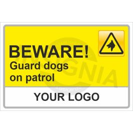 Buy Guard Dog on Patrol sign | Insignia Signs Ireland