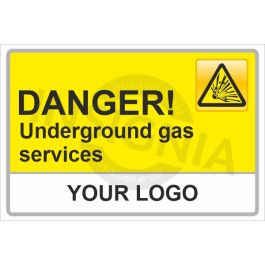 Buy Underground Gas Services Sign | Insignia Signs Ireland