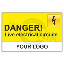 Buy Danger Live Electrical Circuits Sign | Insignia Signs Ireland