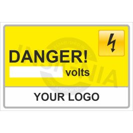 Buy Danger Volts Sign | Insignia Signs Ireland