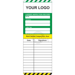Buy Ladder Inspection Adhesive Sticker | Insignia Signs Ireland