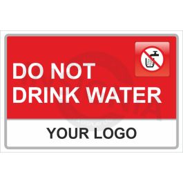 Buy Do Not Drink Water Sign | Insignia Signs Ireland