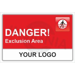 Buy Danger Exclusion Area Sign | Insignia Signs Ireland