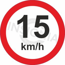 Buy Speed Limit 15km Reflective Sign | Insignia Signs Ireland
