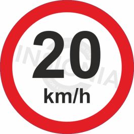 Buy Speed Limit 20km Reflective Sign | Insignia Signs Ireland