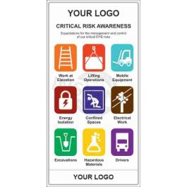 Buy Critical Risk Awaraness | Insignia Signs Ireland