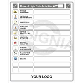 Buy Current High Risk Activities | Insignia Signs Ireland